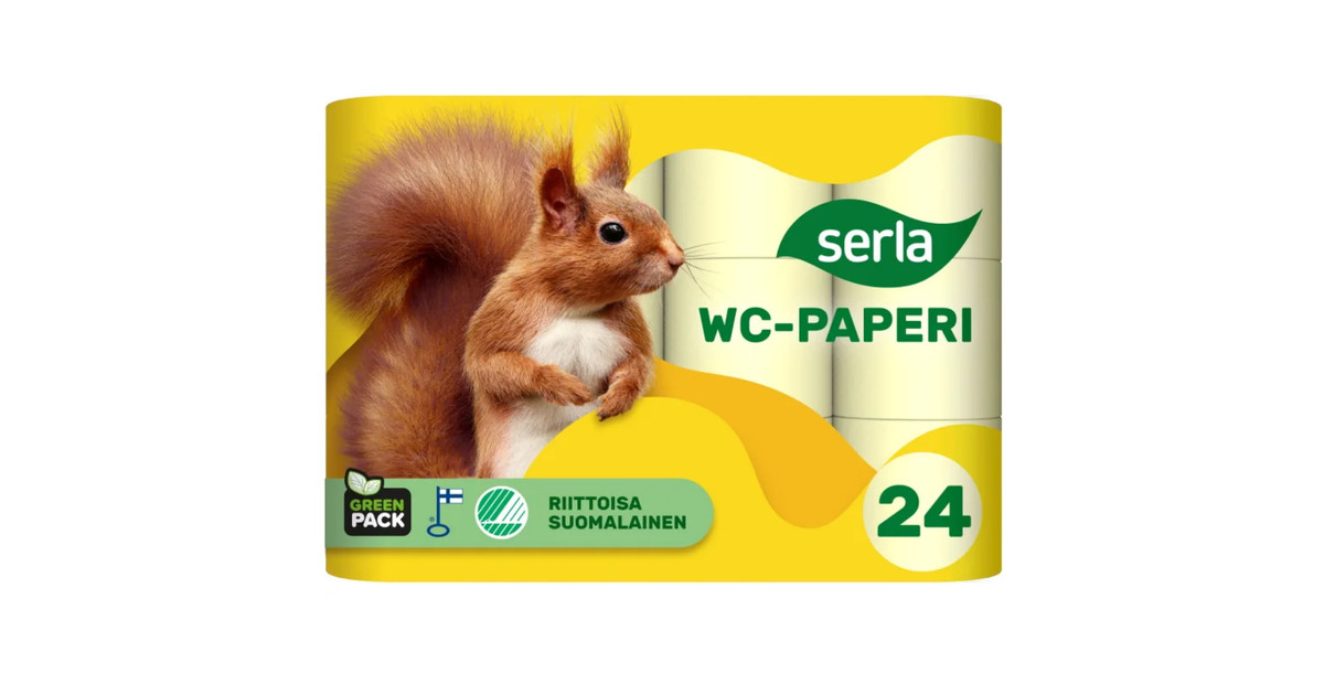 Serla Toilet Wc-Paperi 24rl