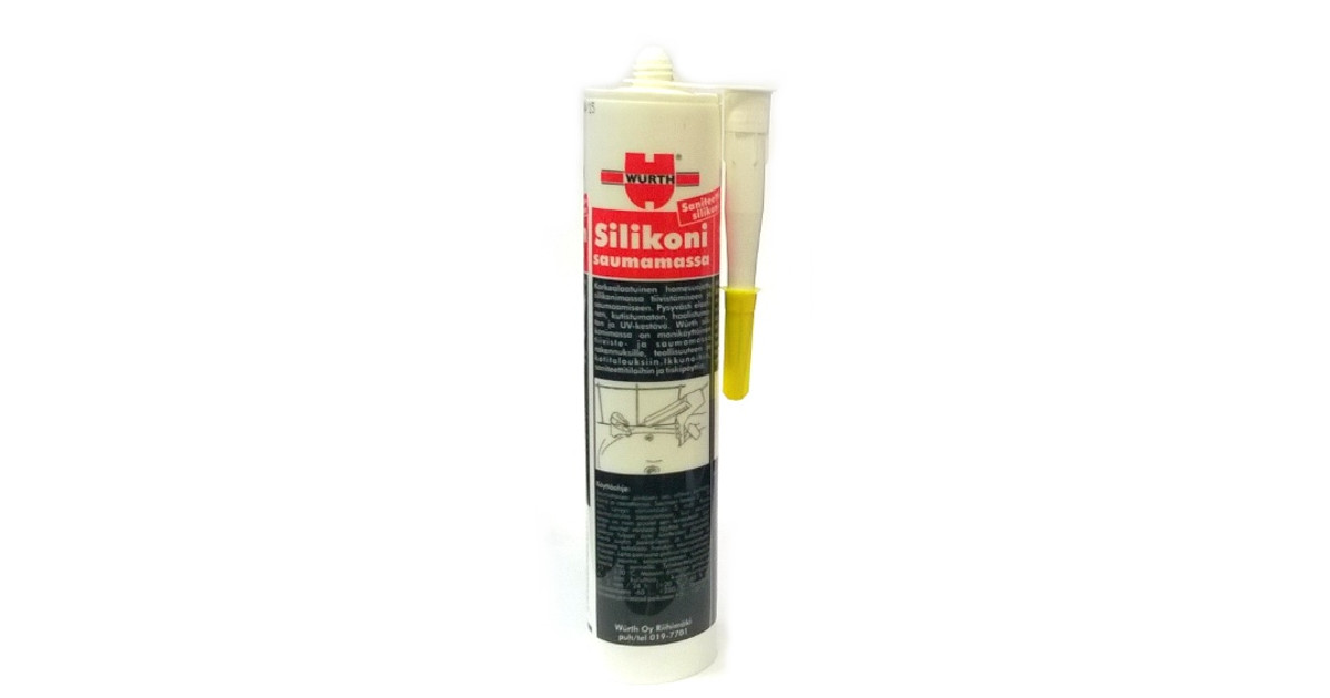Wurth Silikoni Saumamassa 310ml Väritön
