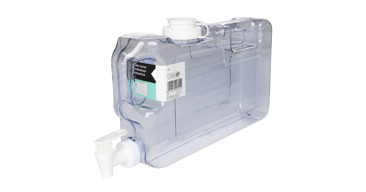 Vesikanisteri Slim line hanalla 4 L