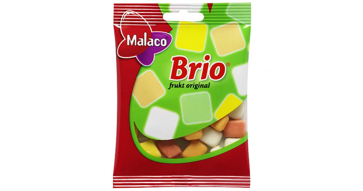 Malaco Brio Frukt 80g