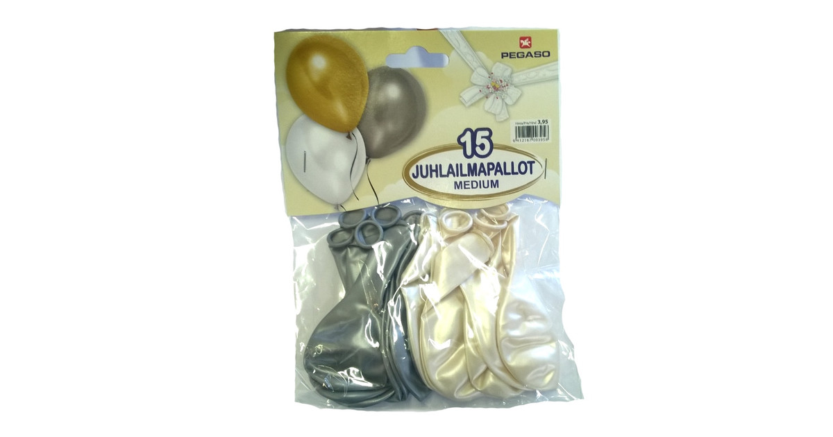Ilmapallot Lajitelma 15 Kpl