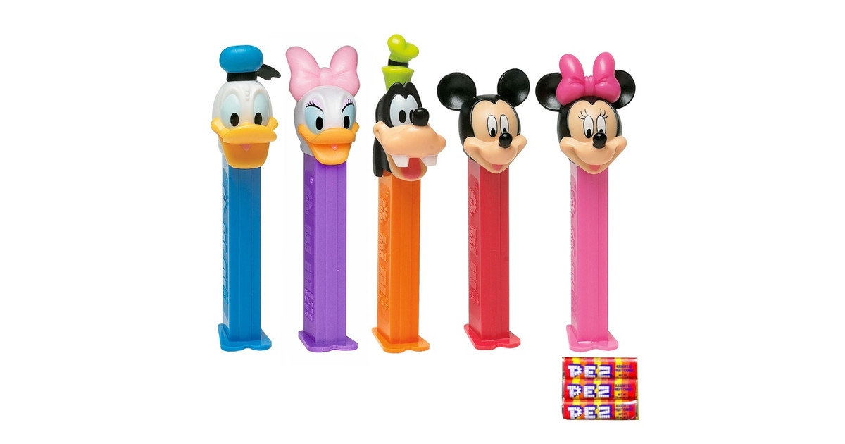 Pez Disney Mickey Mouse 3 X 8,5 G
