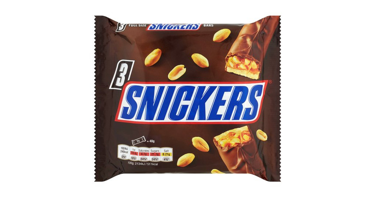Snickers Patukka 3x50g