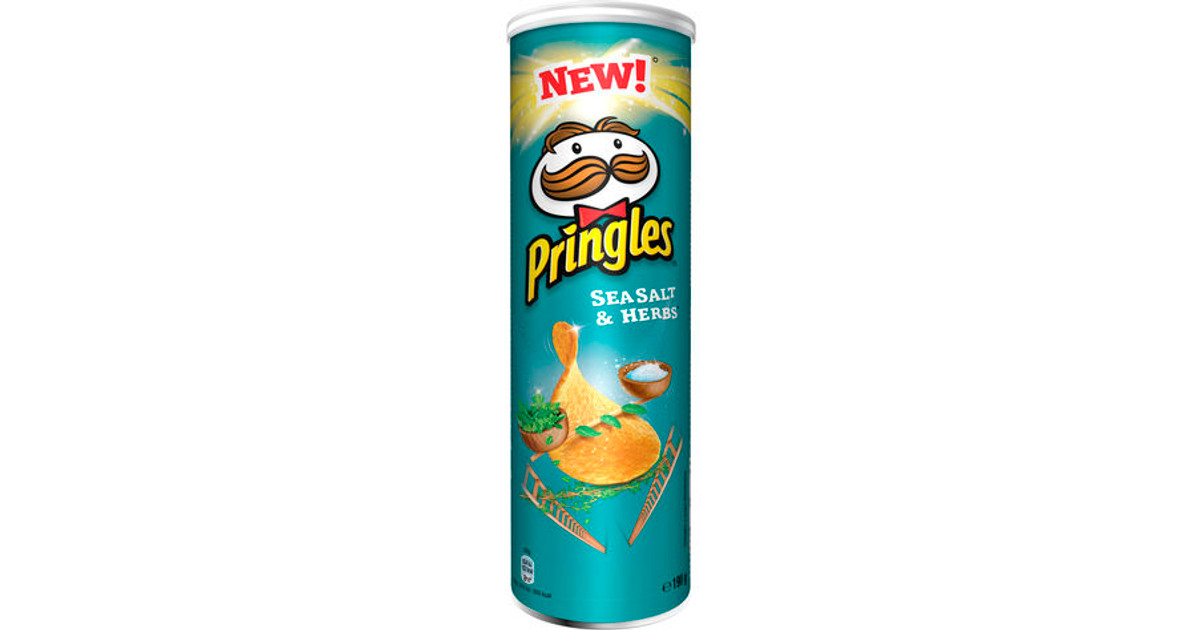 PRINGLES SEA SALT & HERBS 190G