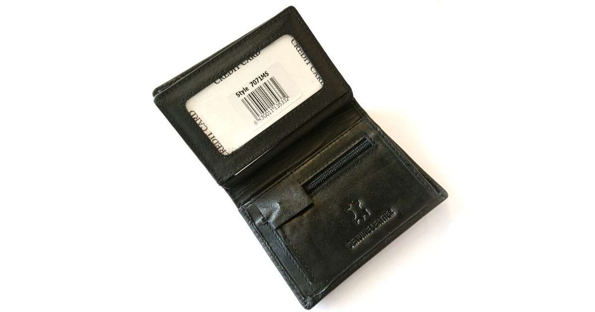 Lompakko 7071ms Rfid Safe Musta Nahka