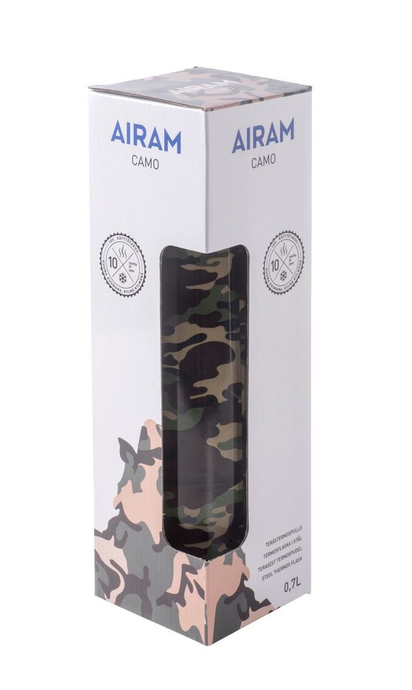 Airam Camo Terästermos 0,7l
