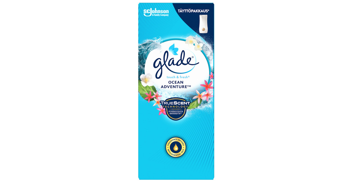 Glade One Touch Täyttö Ocean Adventure 10ml