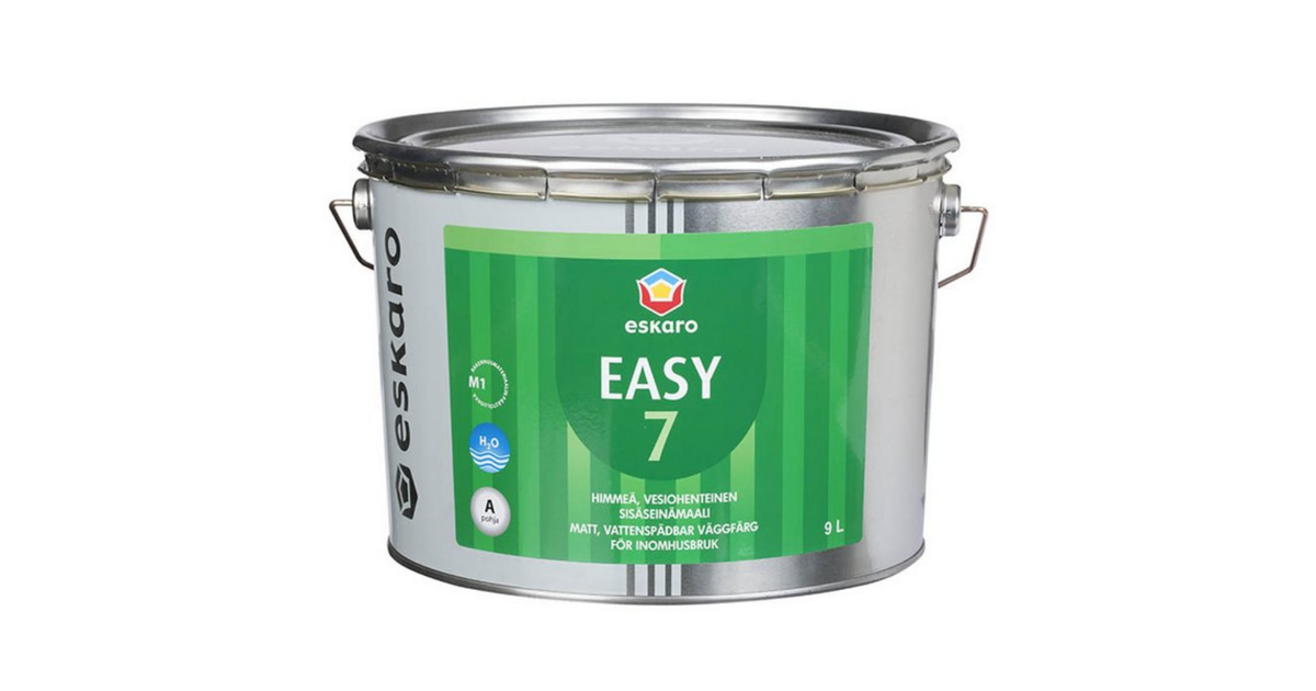 Eskaro Easy 7 Sisäseinämaali Himmeä 0,9 - 18l