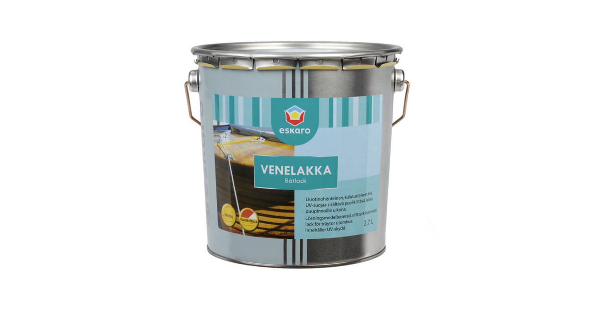 Eskaro Venelakka Kiiltävä 0,45 - 2,7l