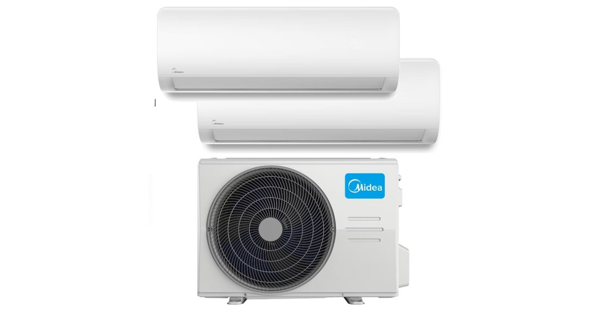 Midea Xtreme 12 Multisplit Ilmalämpöpumppu 2 x sisä + ulkoyksikkö wifi