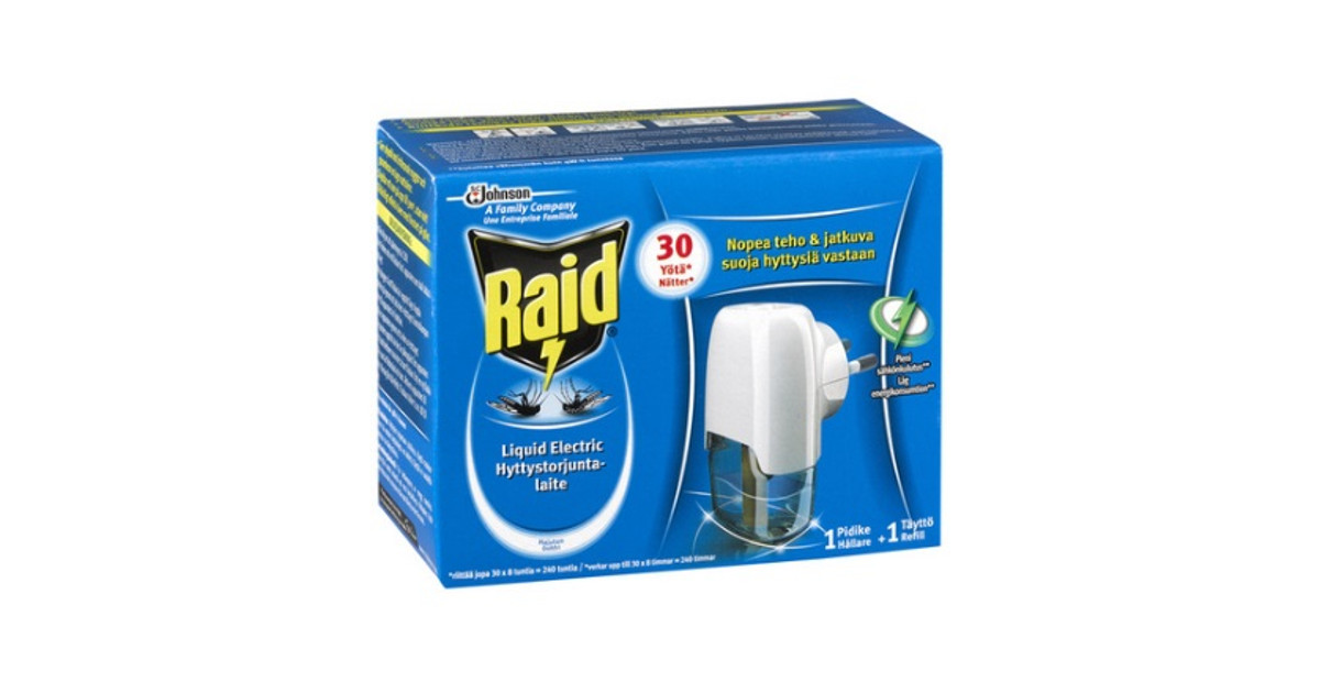 Raid Liquid Electric Hyttystorjuntalaite