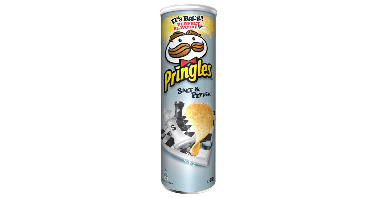 PRINGLES SALT & PEPPER 200G