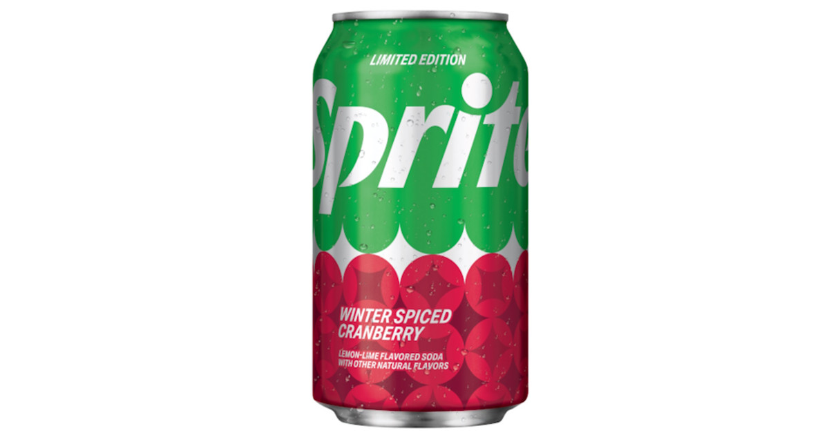 Sprite Winter Spiced Cranberry 355ml