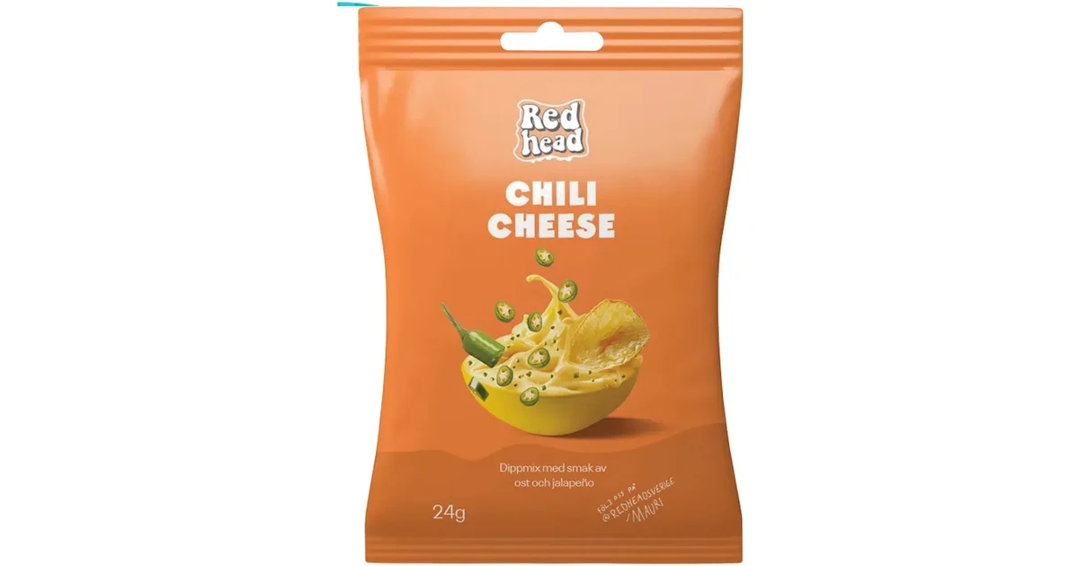 Redhead Dipp Chili Cheese 24g