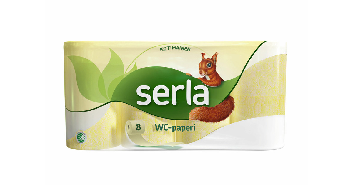 Serla Toilet Wc-Paperi 8rl