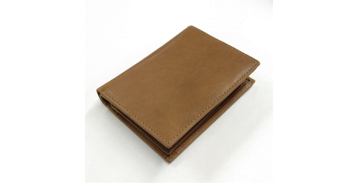 Lompakko 7038hs Rfid Safe Nahka Ruskea