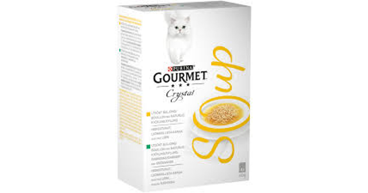 Purina Gourmet Crystal Soup 4 X 40g