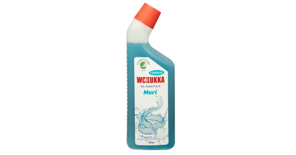 Wc Kukka Wc-puhdistus Geeli Merenraiakas 750ml