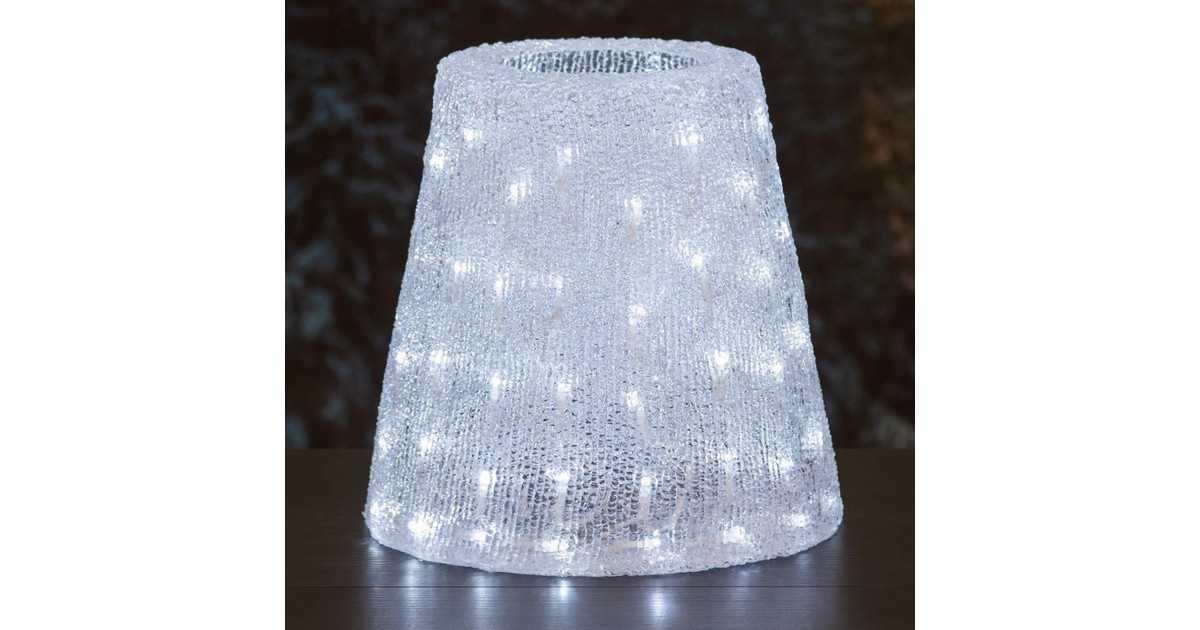 Finnlumor Akryyli Jäälyhty 80xLed 30cm